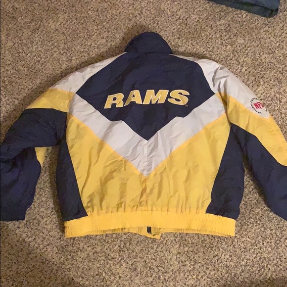 NFL Color Works | Jackets & Coats | Rams Nfl Retro Jacket | Poshmark